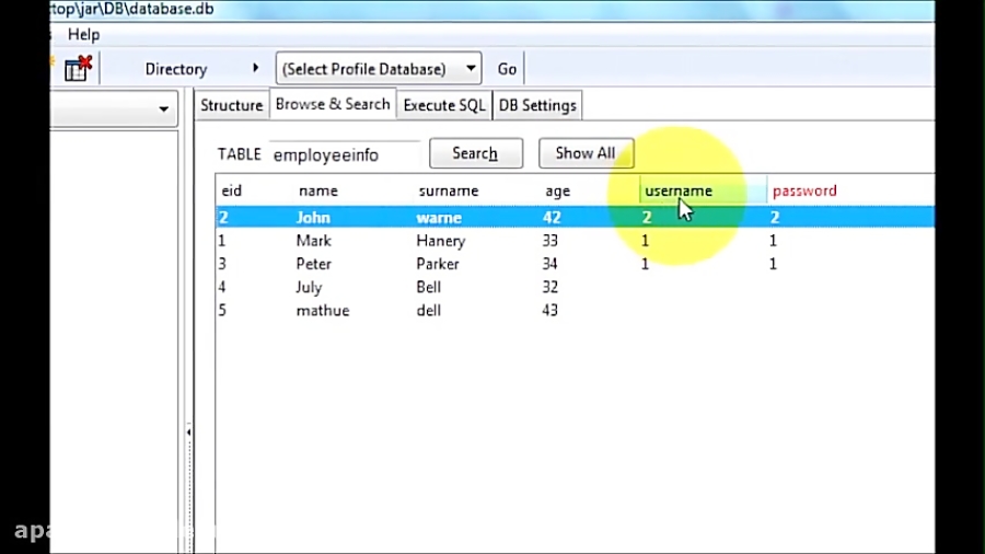 Login Form using sqlite in QT applicationسی پلاس