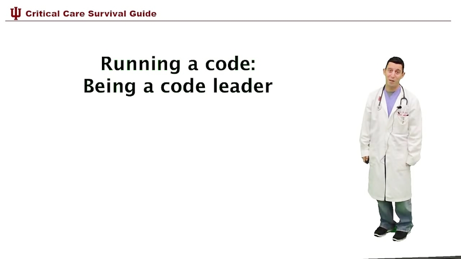 Running codes in ICU