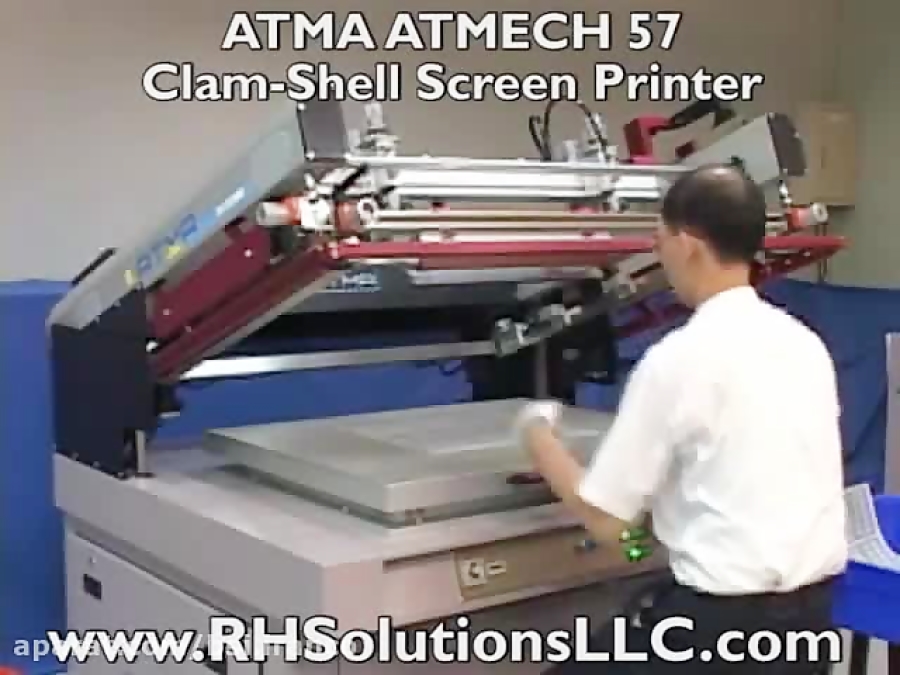ATMA ATMECH 57 Clam-Shell Screen Printer