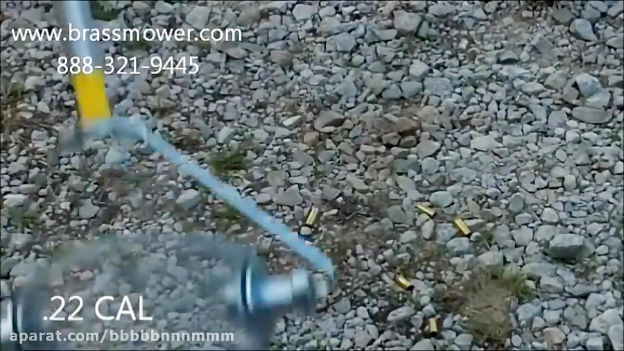 Brass Mower™ Demo - Collecting .22 CAL and Shotgun Shells