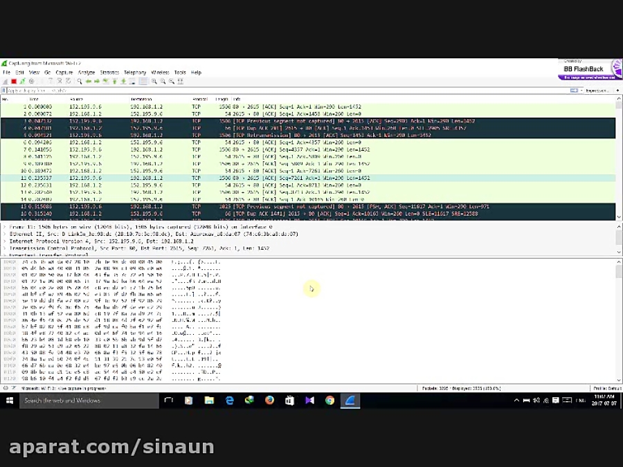 آموزش wire shark قسمت 5