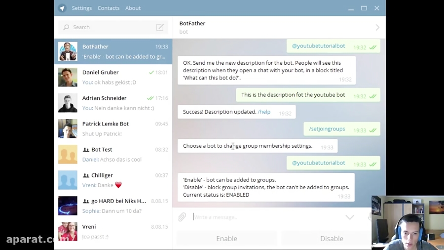 Telegram Bot Tutorial