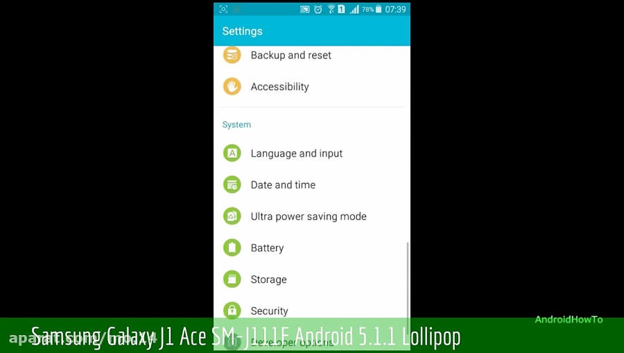 How to Update Samsung Galaxy J1 Ace SM-J111F to Android 5.1.1 Lollipop