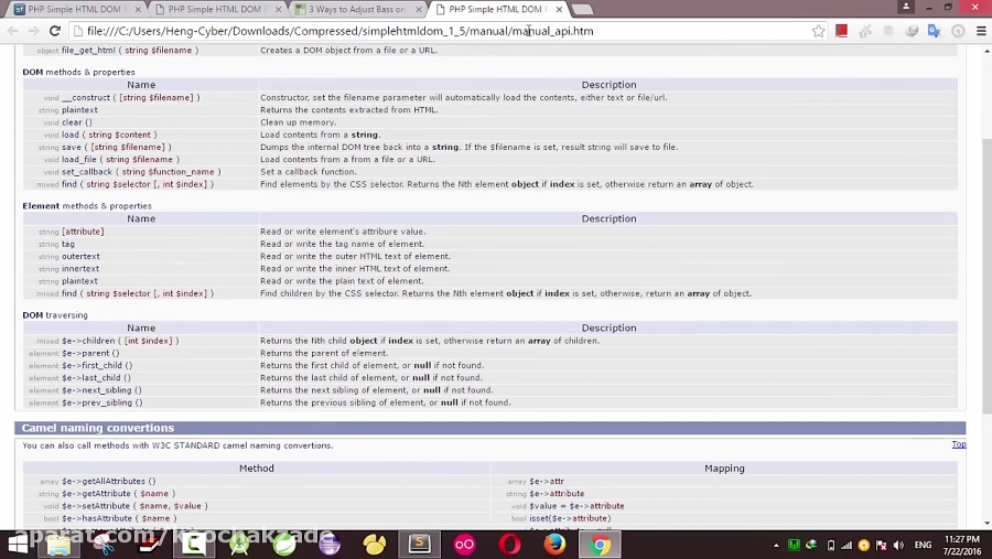 Tutorial 2 Simple Htlm Dom Web Scraping Data Php Example Practice