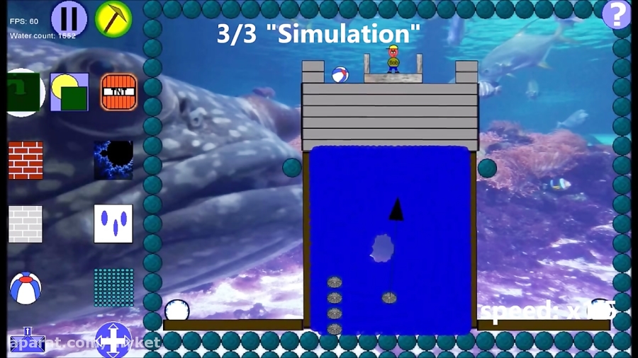 Water Physics Simulation App