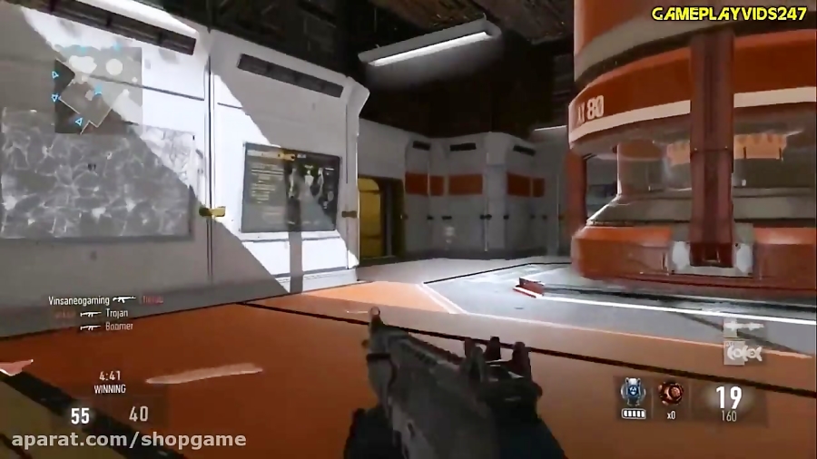 Call Of Duty Advanced Warfare Xbox 360 Gameplay: Bio Lab (Match 2 VS ...