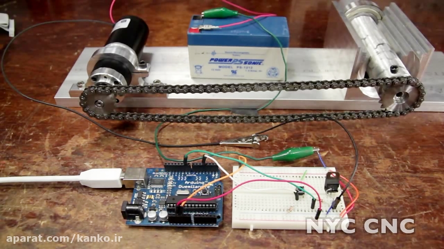 Control a DC Motor with Arduino and Transistor! How-To Tutorial from NYC CNC