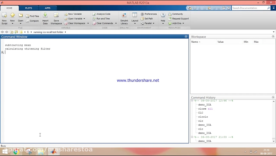 Face Recognition using ICA in Matlab- II -Part 65
