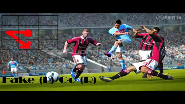 ترفندهای فیفا 14 - Fake Left Go Right