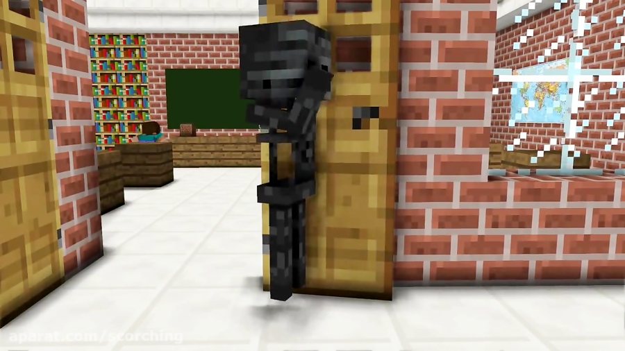 Monster School: The Mobs Caught the Teacher Dancing in the Classroom ...