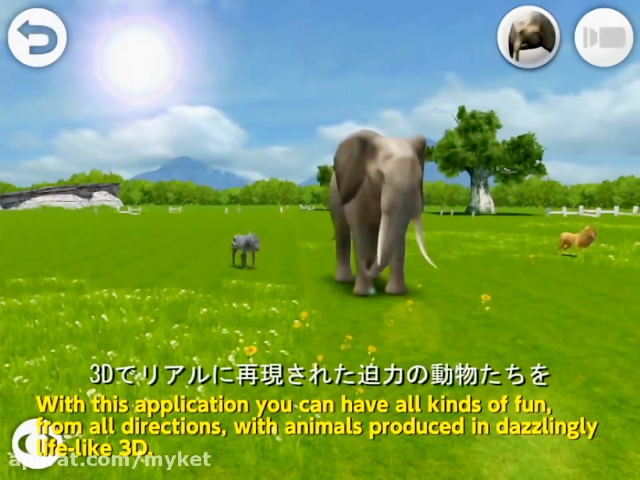 PROPE "REAL ANIMALS HD" for Android