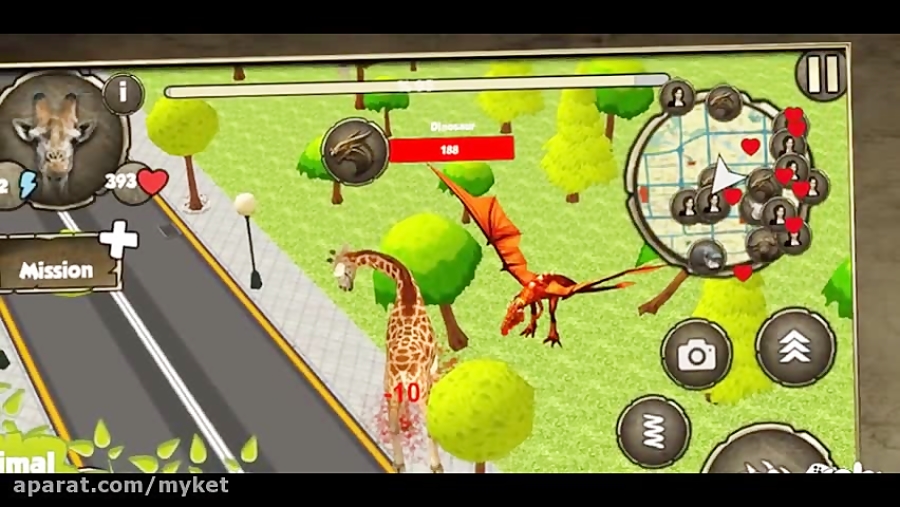 Giraffe Simulation Game