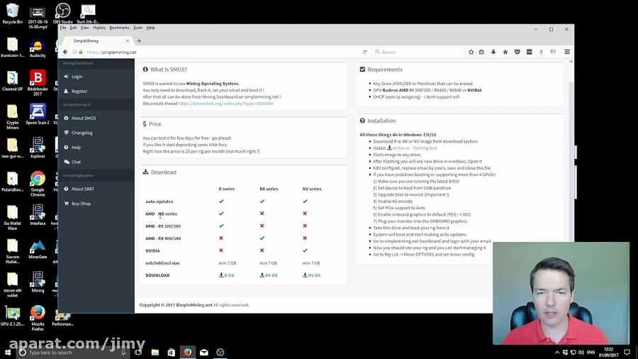 How to Use Simple Mining OS SMOS GPU Miner Software
