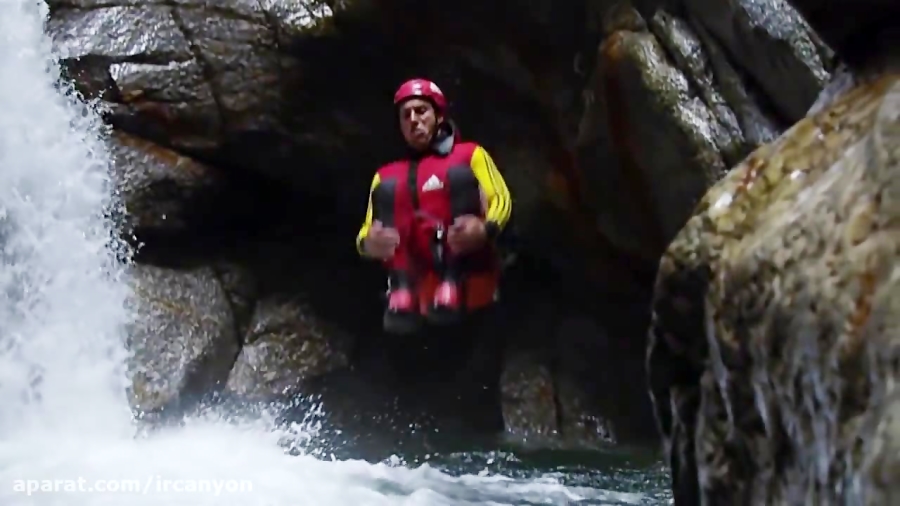 دره نوردی هیجانی با تیم ادیداسCanyon Pontirone