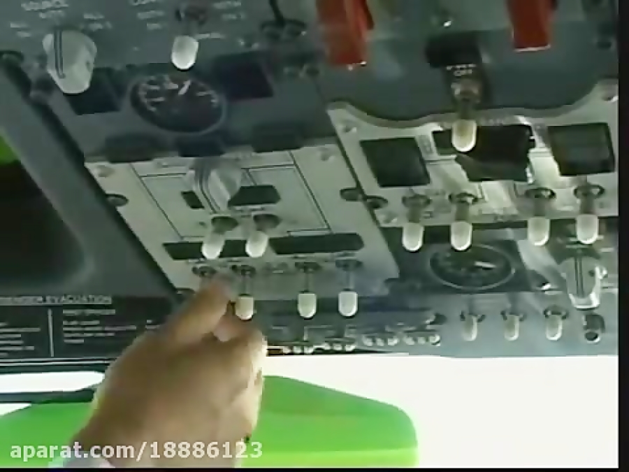 Boeing 737-800 - Overhead panel explained