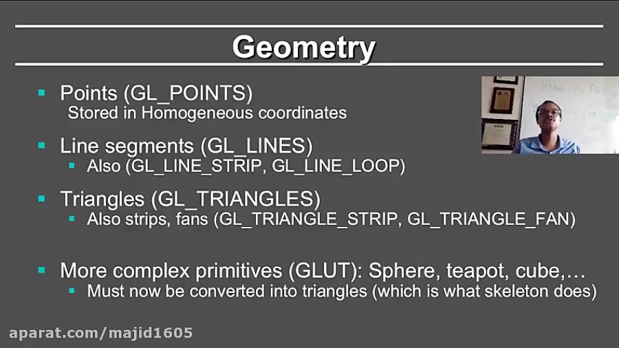 Online Graphics Course OpenGL 1: Drawing Basic OpenGL Primitives ...