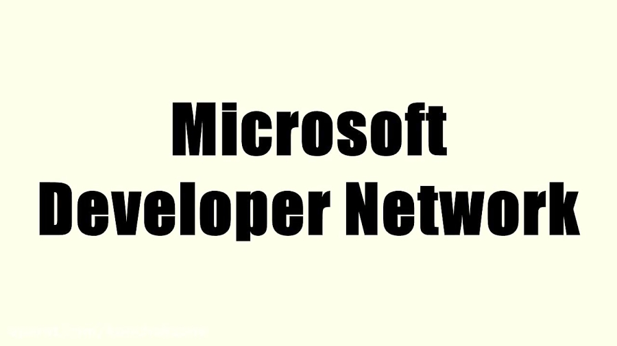 Microsoft Developer Network