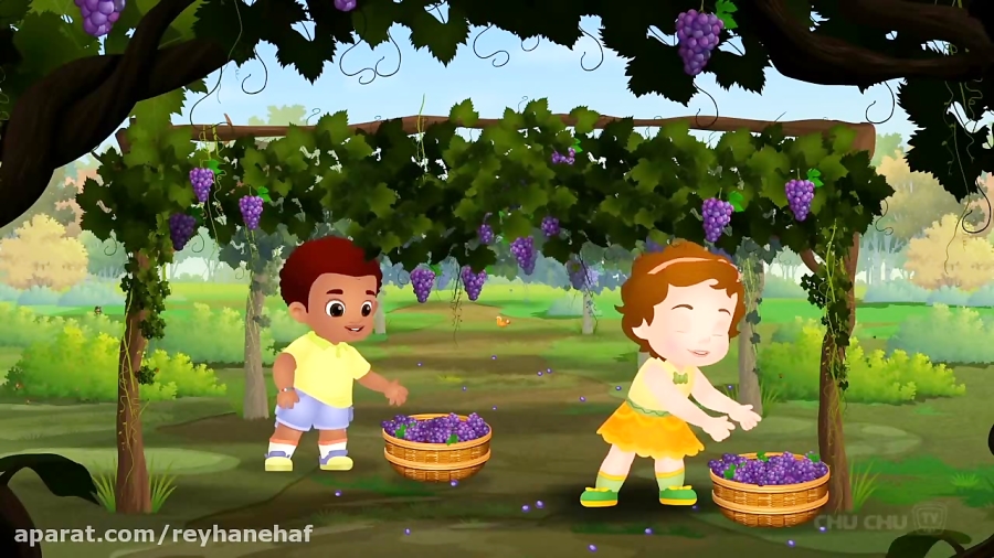 Grape Song | Learn Fruits for Kids | Original Educational Fruits Songs ...