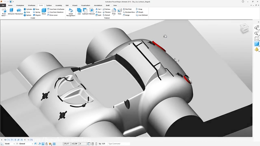 PowerShape Getting Started - Tutorial 2 - Repairing models with Solid ...