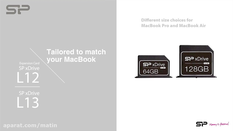 معرفی کارت های حافظه SP xDrive L12/L13