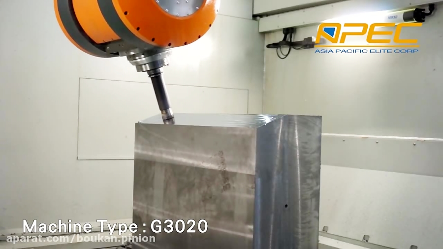 Tire mold, High speed cutting by G3020 , 5 axis gantry machining center ...