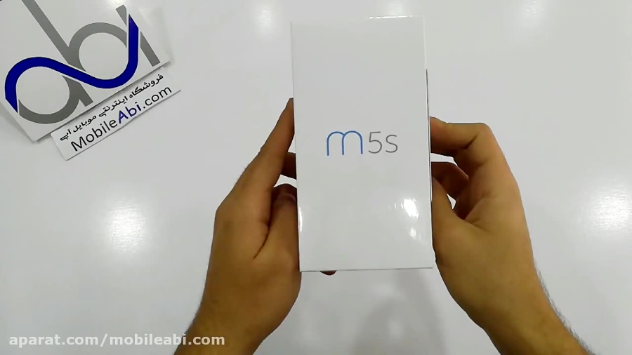 جعبه گشایی گوشی Meizu M5S - فروشگاه موبایل آبی