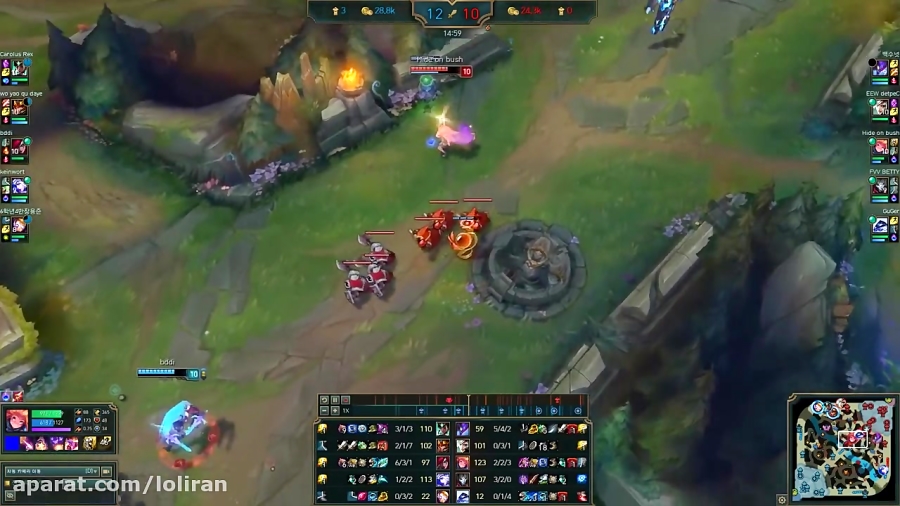 LZ BDD - Katarina vs Zoe - SKT T1 Faker, KR LOL Highlights | 비디디 카타리나