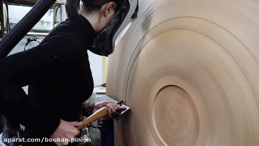 Turning a 48" Table Base on a Robust Lathe