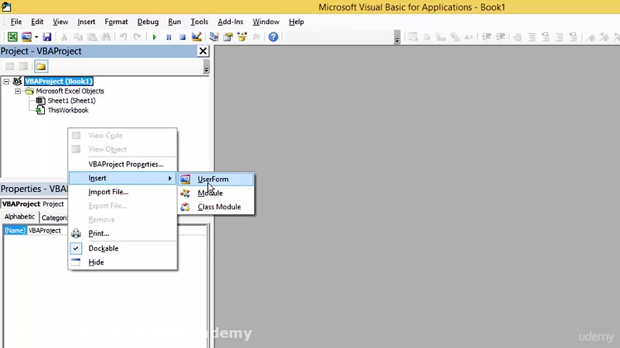Udemy Excel Vba And Macros User Forms