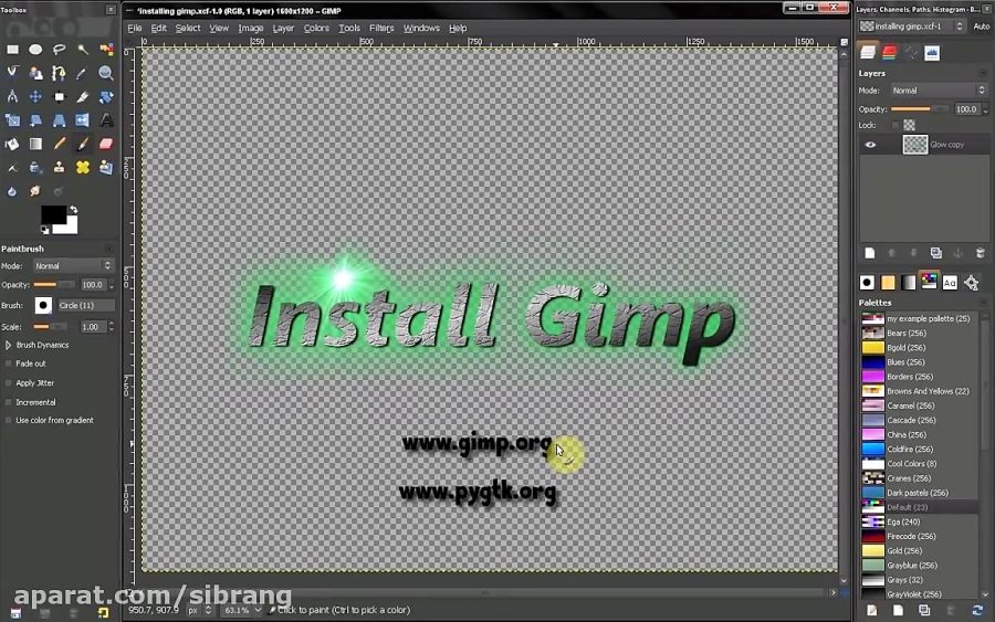 GIMP tutorial: Beginners' Guide ep4 - Setting up -5