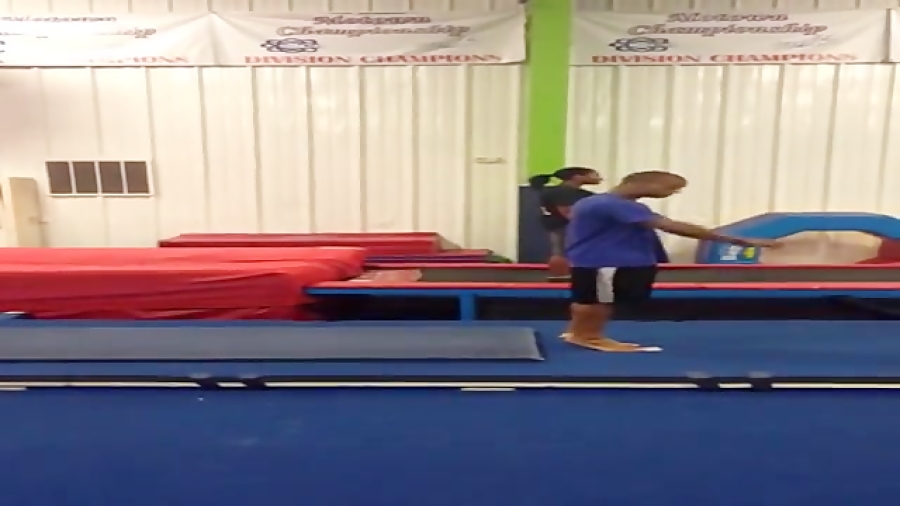 Standing double back