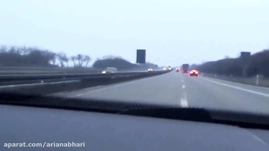 Police Chase Audi A5 on Autobahn