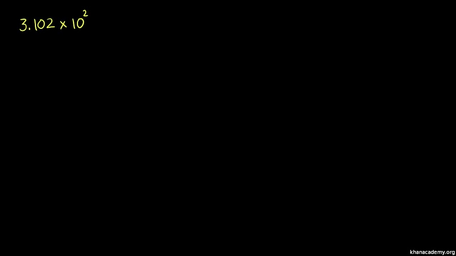 18-Scientific notation examples