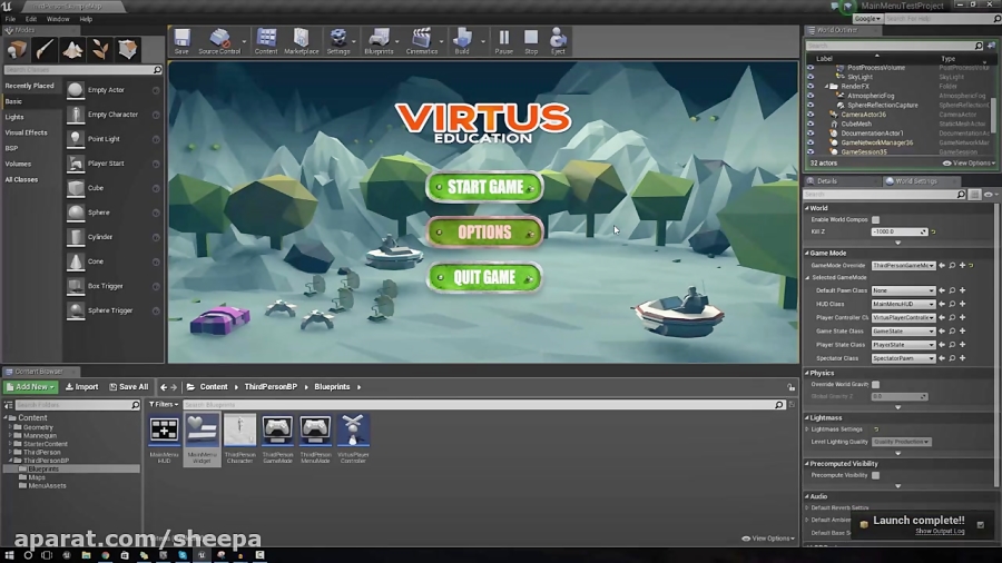 Gamepad Inputs Main Menu - #54 Unreal Engine 4 Beginner Tutorial Series