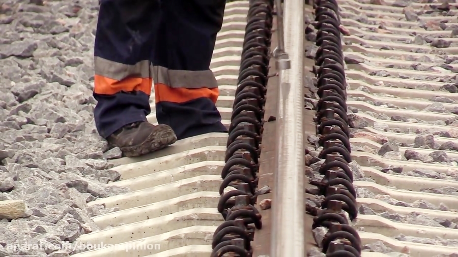 Капитальный ремонт ж.д. часть 7/8 - Замена инвентарных рельсов / Track ...