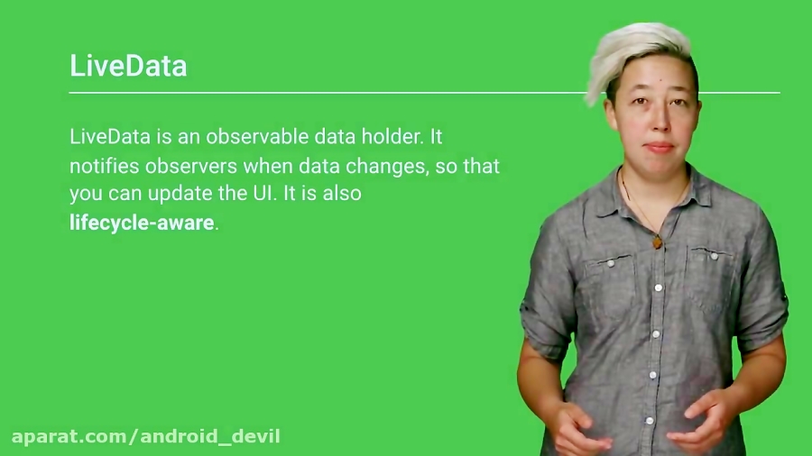 اندروید Architecture Components: LiveData and Lifecycle