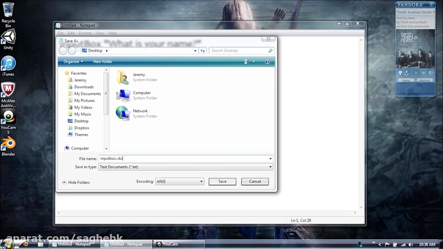 VBScript Basics Part 6 Input Box InputBox VBScript Basics Part 6 Input Box InputBox