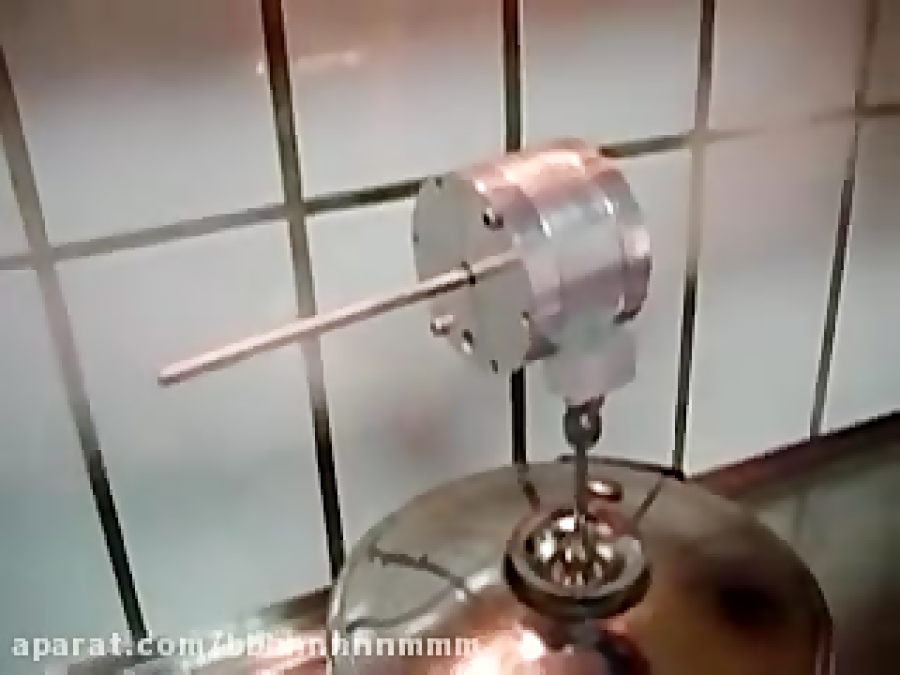 Steam disk turbine - Tesla turbine