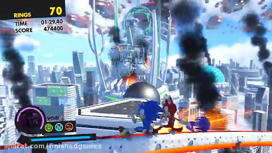 Sonic Forces Null Space