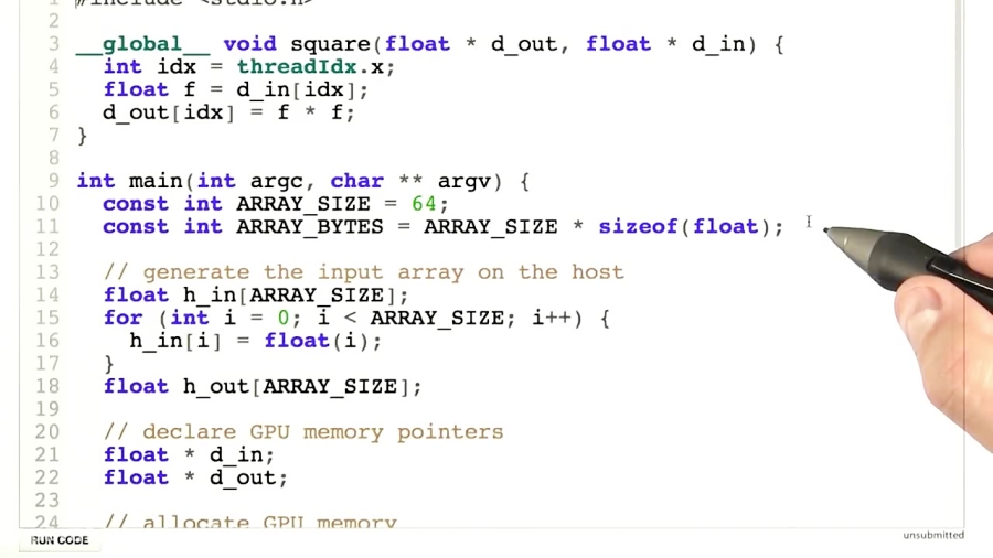 Cubing Numbers Using CUDA - Intro to Parallel Programming