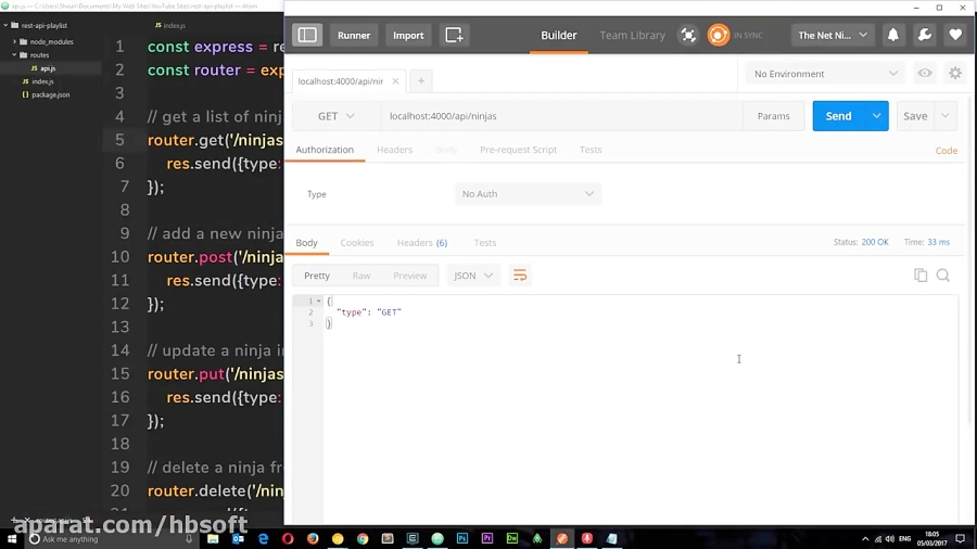 REST API Tutorial (Node, Express