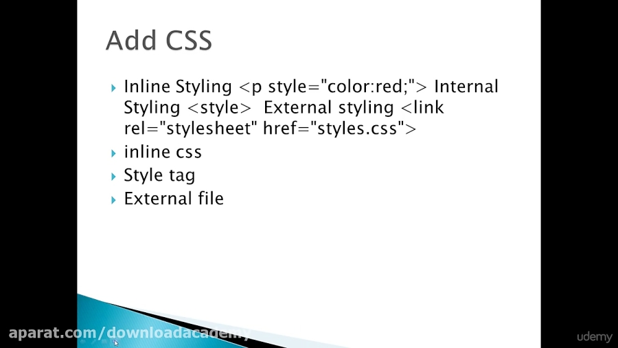 دوره آموزش CSS برای مبتدی ها