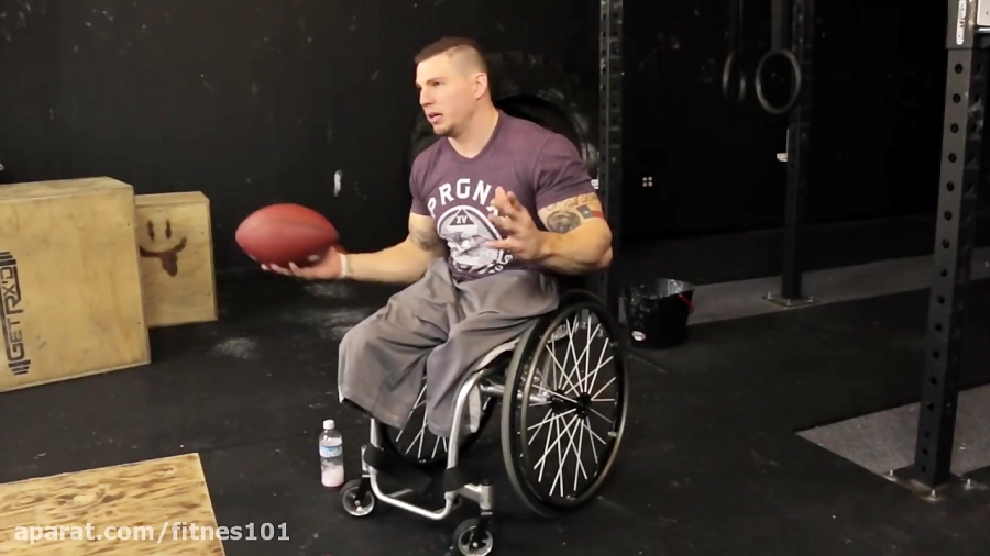 Wheelchair CrossFit کراسفیت روی ویلچر(2)