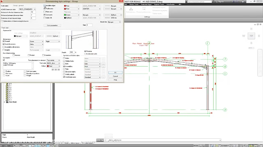 آموزش Autocad structural detailing