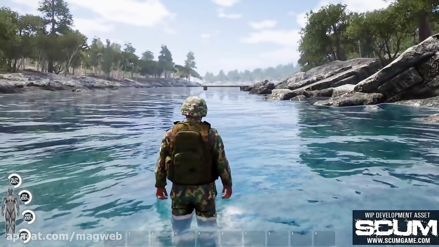 گیم پلی بازی Scum بر روی PS4