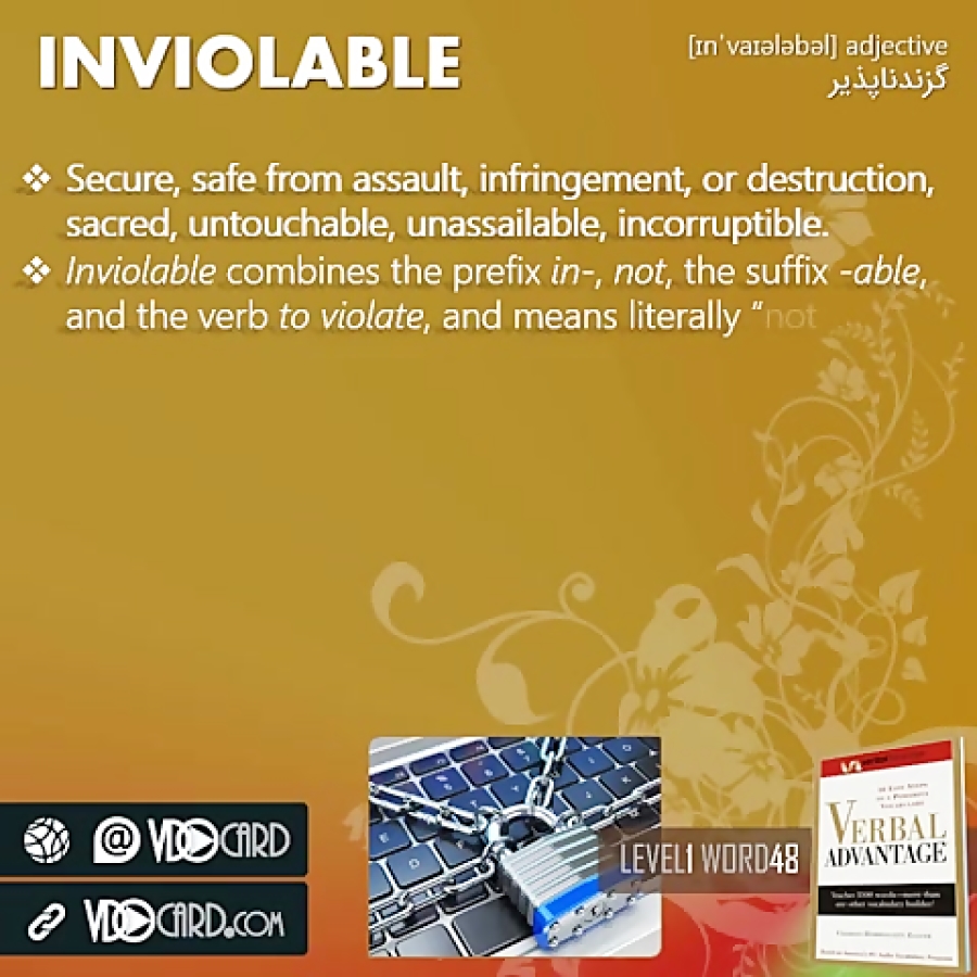 ویدیوکارد inviolable