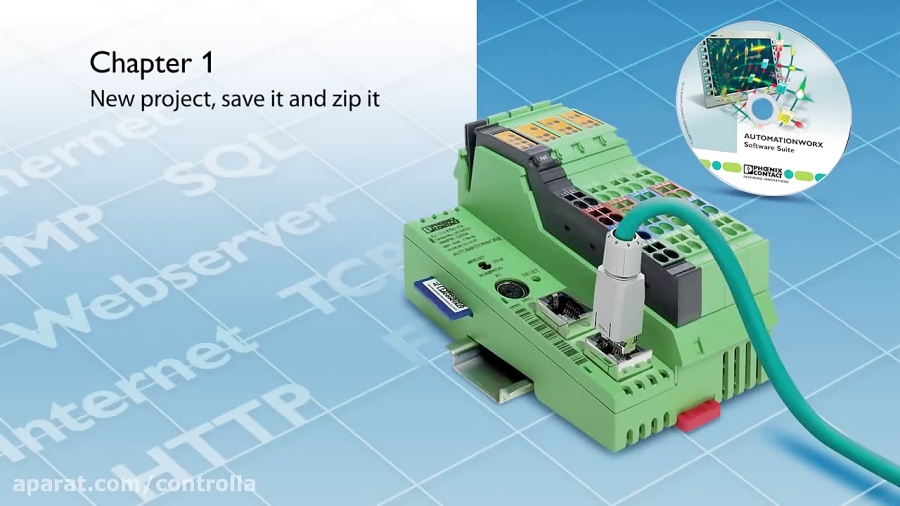 PC Worx video tutorial - New project - Chapter 1 - Phoenix Contact