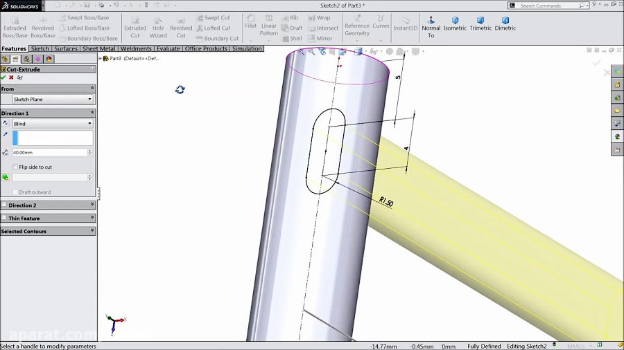 Solidworks tutorial | sketch Gear Speed Reducer in Solidworks