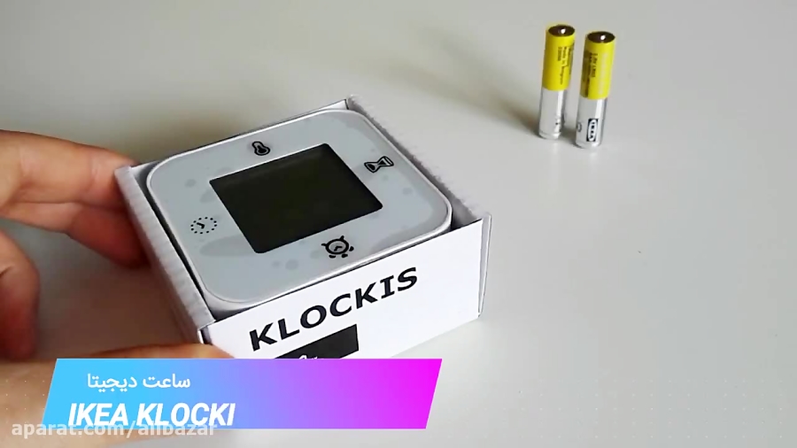 ساعت رومیزی دیجیتال ایکیا IKEA KLOCKIS