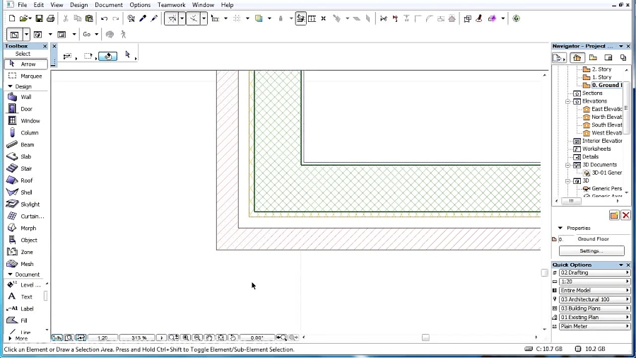 آموزش آرشیکد ARCHICAD Composite structures